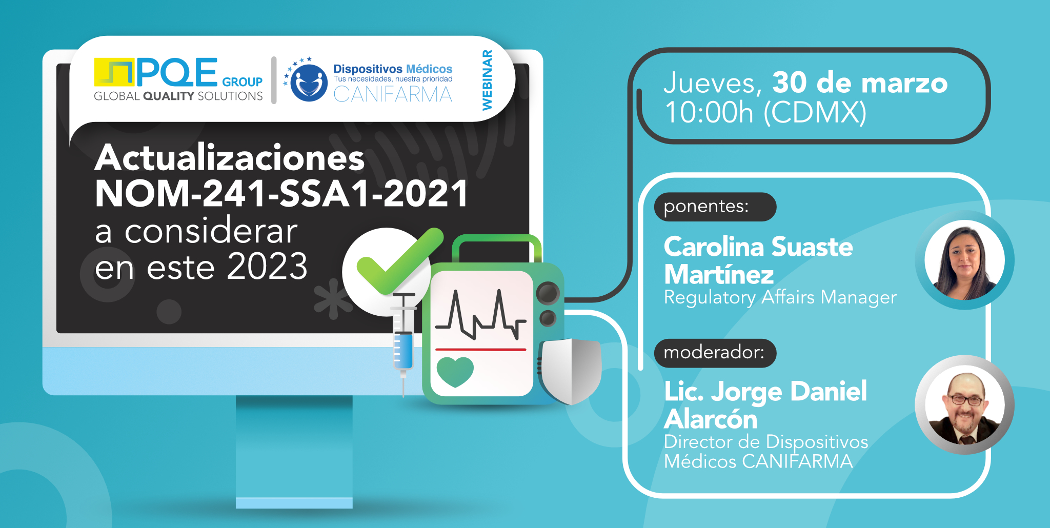Actualizaciones NOM-241-SSA1-2021 - Webinar PQE Group